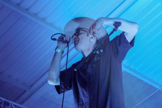 Lead Singer Rob Spragg Aka Larry Editorial Stock Photo - Stock Image ...