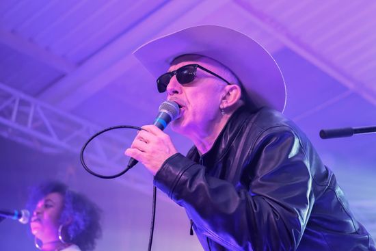 Lead Singer Rob Spragg Aka Larry Editorial Stock Photo - Stock Image ...