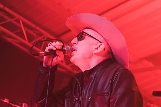 Lead Singer Rob Spragg Aka Larry Editorial Stock Photo - Stock Image ...