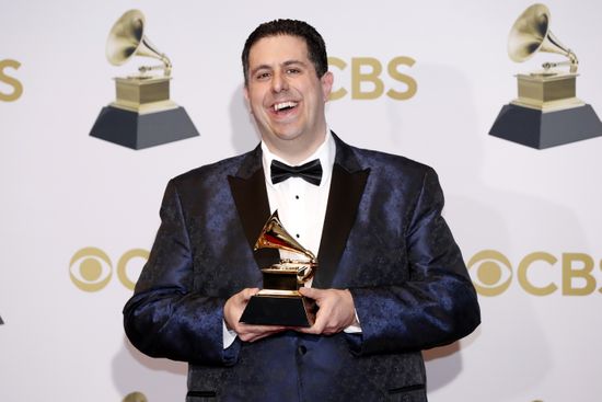 Ricky Riccardi Poses Press Room Grammy Editorial Stock Photo - Stock ...