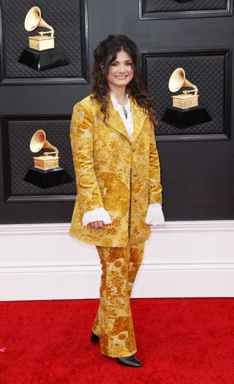 Ilsey Juber Arrives 64th Annual Grammy Editorial Stock Photo - Stock ...