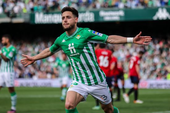 Alex Moreno Real Betis Celebrate Goal Editorial Stock Photo - Stock ...