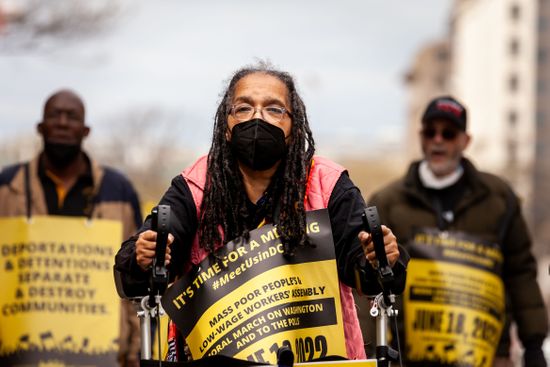 Spiritual Leader Marches Mobilization Tour Mass Editorial Stock Photo ...