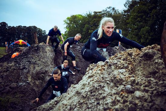 Irelands Toughest Obstacle Course Race Red Editorial Stock Photo ...