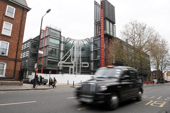 General View Channel 4 Building London Editorial Stock Photo - Stock ...