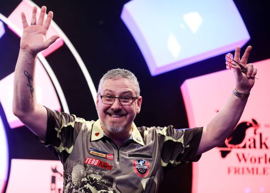 Nick Fullwell During 2022 World Darts Editorial Stock Photo - Stock ...