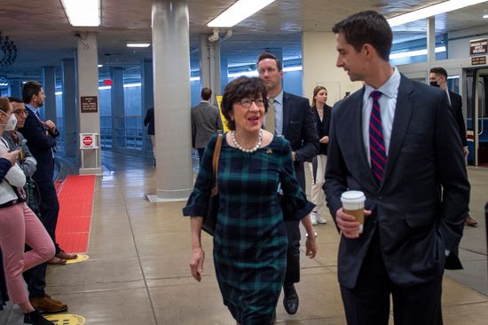 United States Senator Susan Collins Republican Editorial Stock Photo ...