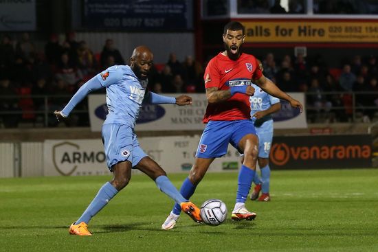 Jamal Fyfield Boreham Wood Paul Mccallum Editorial Stock Photo - Stock ...