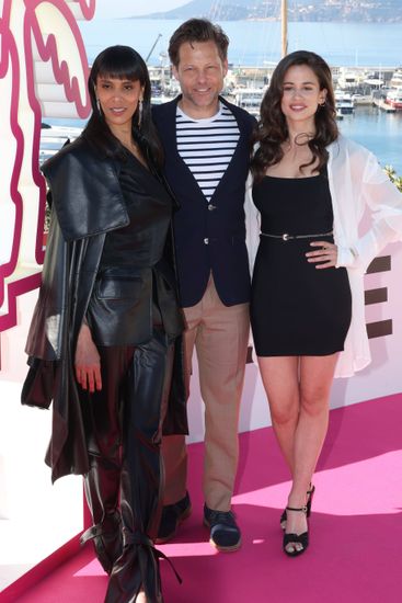 Lucie Lucas Jamie Bamber Shym Photocall Editorial Stock Photo - Stock ...