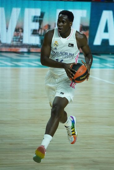 Usman Garuba Real Madrid Gestures During Editorial Stock Photo - Stock ...