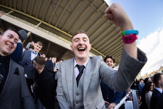 Stephen Briody Celebrates Winner Editorial Stock Photo - Stock Image ...