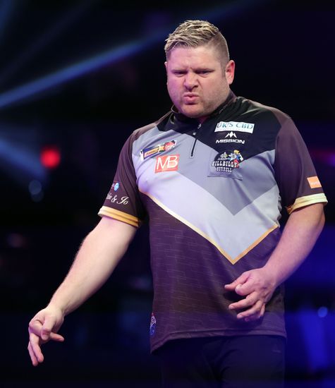 James Hurrell During 2022 World Darts - Foto de stock de contenido ...