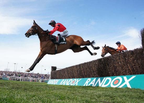 Aintree Racecourse Betway Mildmay Novices Steeple Editorial Stock Photo ...