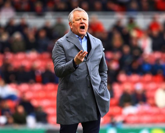 Boro Manager Chris Wilder Shouts Referee Editorial Stock Photo - Stock ...