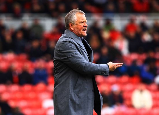 Boro Manager Chris Wilder Shouts Referee Editorial Stock Photo - Stock ...
