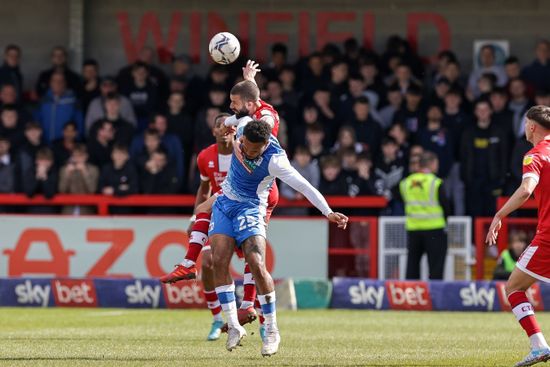 George Francomb 4 Crawley Town Aaron Editorial Stock Photo - Stock ...