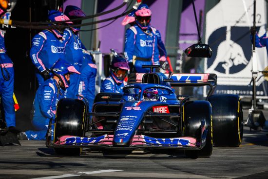 14 Alonso Fernando Spa Alpine F1 Editorial Stock Photo - Stock Image ...
