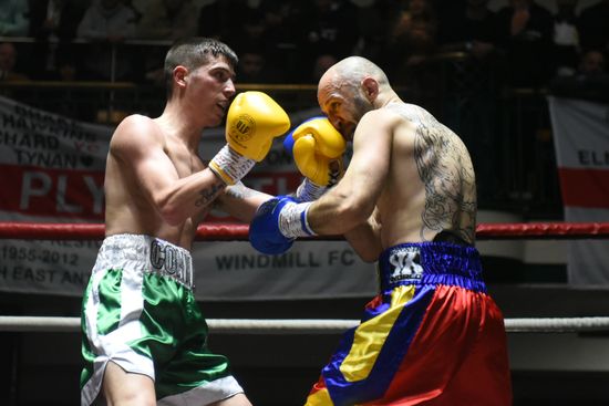 Connor Adaway Green Shorts Defeats Constatin Editorial Stock Photo ...