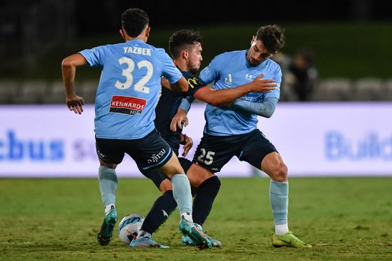 Callum Talbot Sydney Fc Compete Ball Editorial Stock Photo - Stock ...