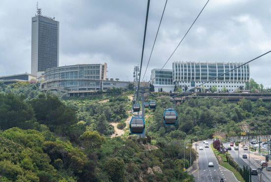 Rakavlit Commuter Service Cable Car Funicular Editorial Stock Photo ...