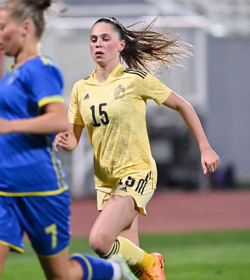 Belgiums Jill Janssens Pictured Action During Editorial Stock Photo ...