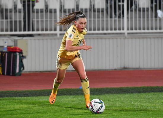 Belgiums Jill Janssens Pictured Action During Editorial Stock Photo ...