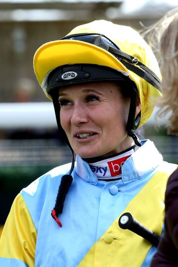 Jockey Joanna Mason During Horse Racing Editorial Stock Photo - Stock ...