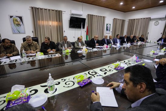Yahya Alsinwar Leader Palestinian Islamic Movement Editorial Stock ...