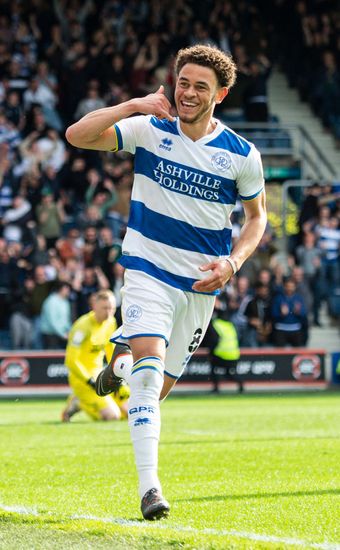 Luke Amos Qpr Scores Celebrates 10 Editorial Stock Photo - Stock Image ...