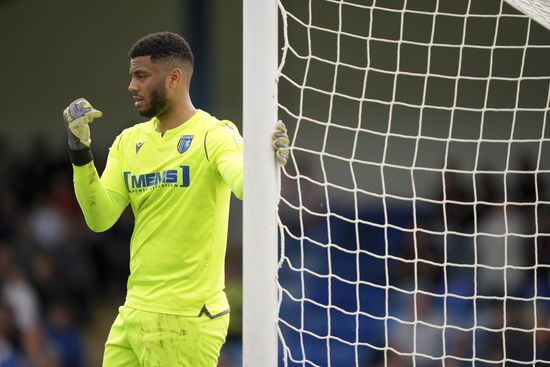 Gillingham Goalkeeper Aaron Chapman Editorial Stock Photo - Stock Image ...