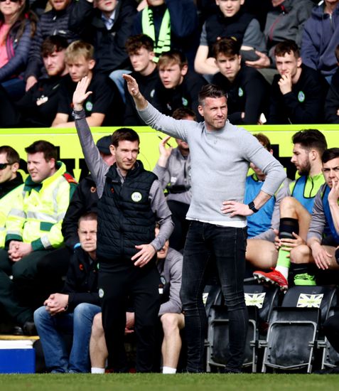 Forest Green Rovers Manager Rob Edwards Editorial Stock Photo - Stock ...
