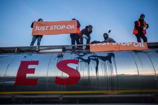 Activists Just Stop Oil Campaign Group Editorial Stock Photo - Stock ...