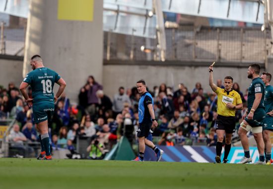 Leinster Vs Connacht Referee Luke Pearse Editorial Stock Photo - Stock ...