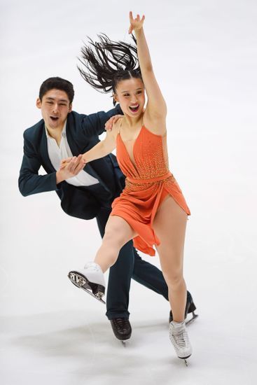 Angela Ling Caleb Wein Usa During Editorial Stock Photo - Stock Image ...
