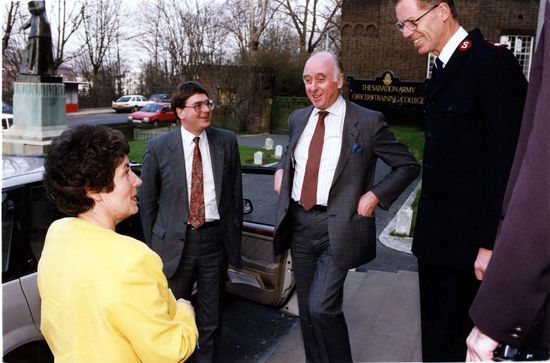 Gillian Shephard Now Baroness Shephard Northwold Editorial Stock Photo ...