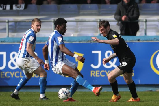 Hartlepool Uniteds Omar Bogle Action Port Editorial Stock Photo - Stock ...