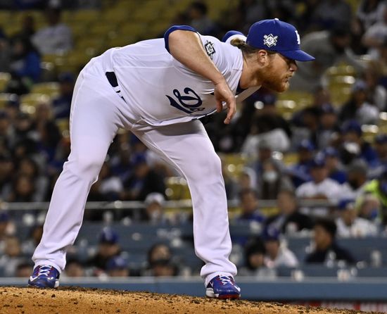 Los Angeles Dodgers Closing Pitcher Craig Editorial Stock Photo - Stock ...