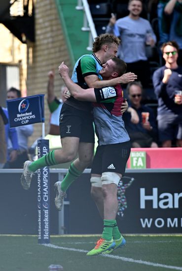 Scorer 4th Harlequins Try Louis Lynagh Editorial Stock Photo - Stock ...