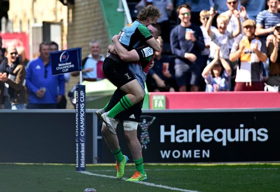 Scorer 4th Harlequins Try Louis Lynagh Editorial Stock Photo - Stock ...