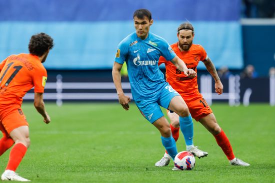 Nuraly Alip C Zenit St Petersburg Editorial Stock Photo - Stock Image ...