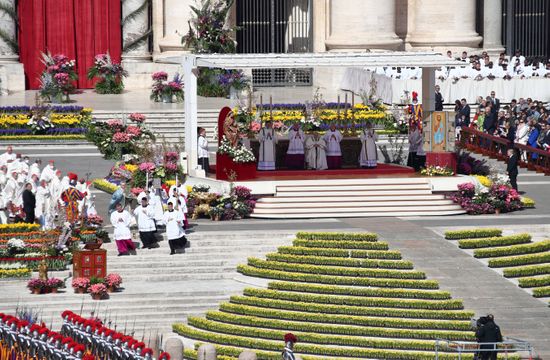17042022 Vatican City Easter Sunday Holy Editorial Stock Photo - Stock ...