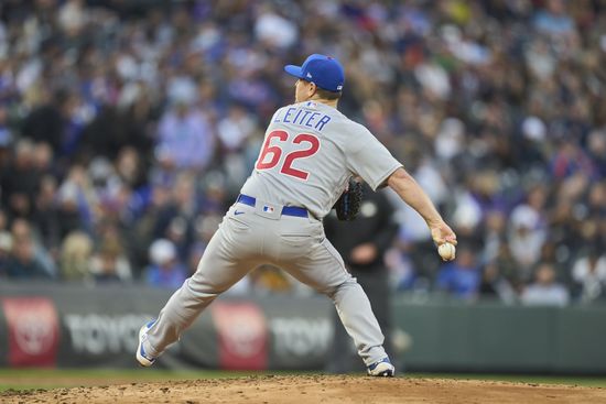 Chicago Pitcher Mark Leiter 62 Throws Editorial Stock Photo - Stock ...