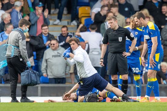Afc Wimbledon Head Physio Tim Maynard Editorial Stock Photo - Stock ...