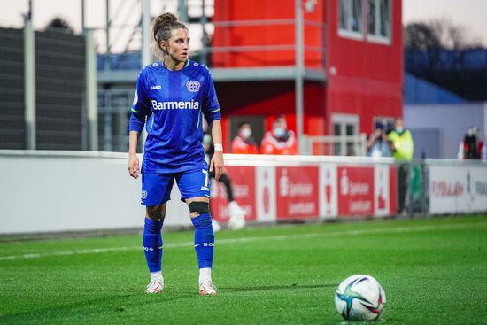 Jessica Wich 7 Leverkusen During Dfbpokal Editorial Stock Photo - Stock ...