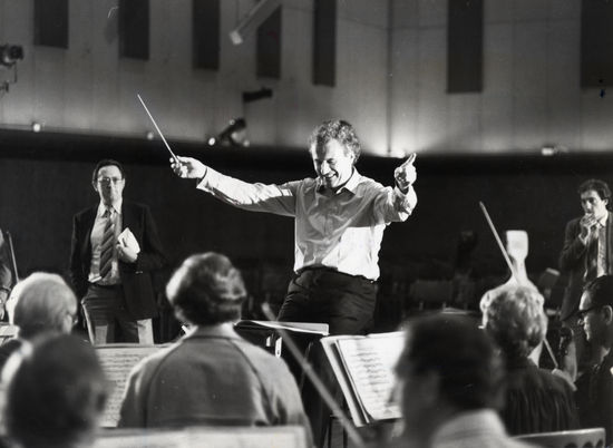 Sir Colin Davis Conductor Bbc Symphony Editorial Stock Photo - Stock ...