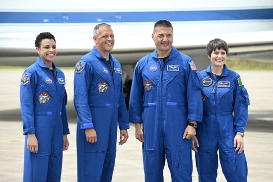 Nasas Fourth Crew Be Launched International Editorial Stock Photo ...