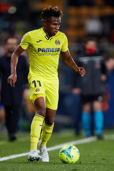 Samu Chukwueze Villarreal Cf Action During Editorial Stock Photo ...