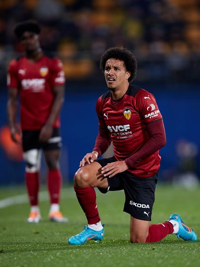 Helder Costa Valencia Cf Reacts During Editorial Stock Photo - Stock ...