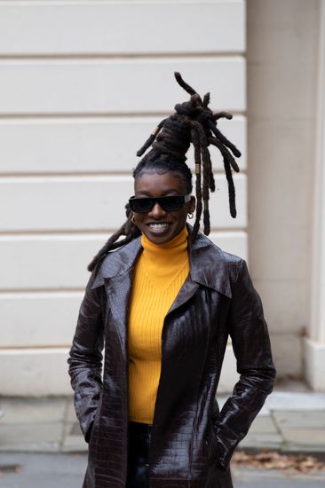 Little Simz Arriving Fashion East Show Editorial Stock Photo - Stock ...