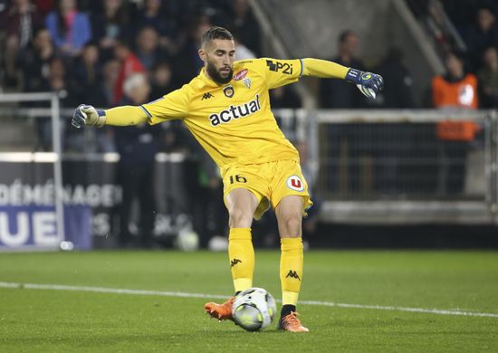 Goalkeeper Angers Anthony Mandrea Editorial Stock Photo - Stock Image ...
